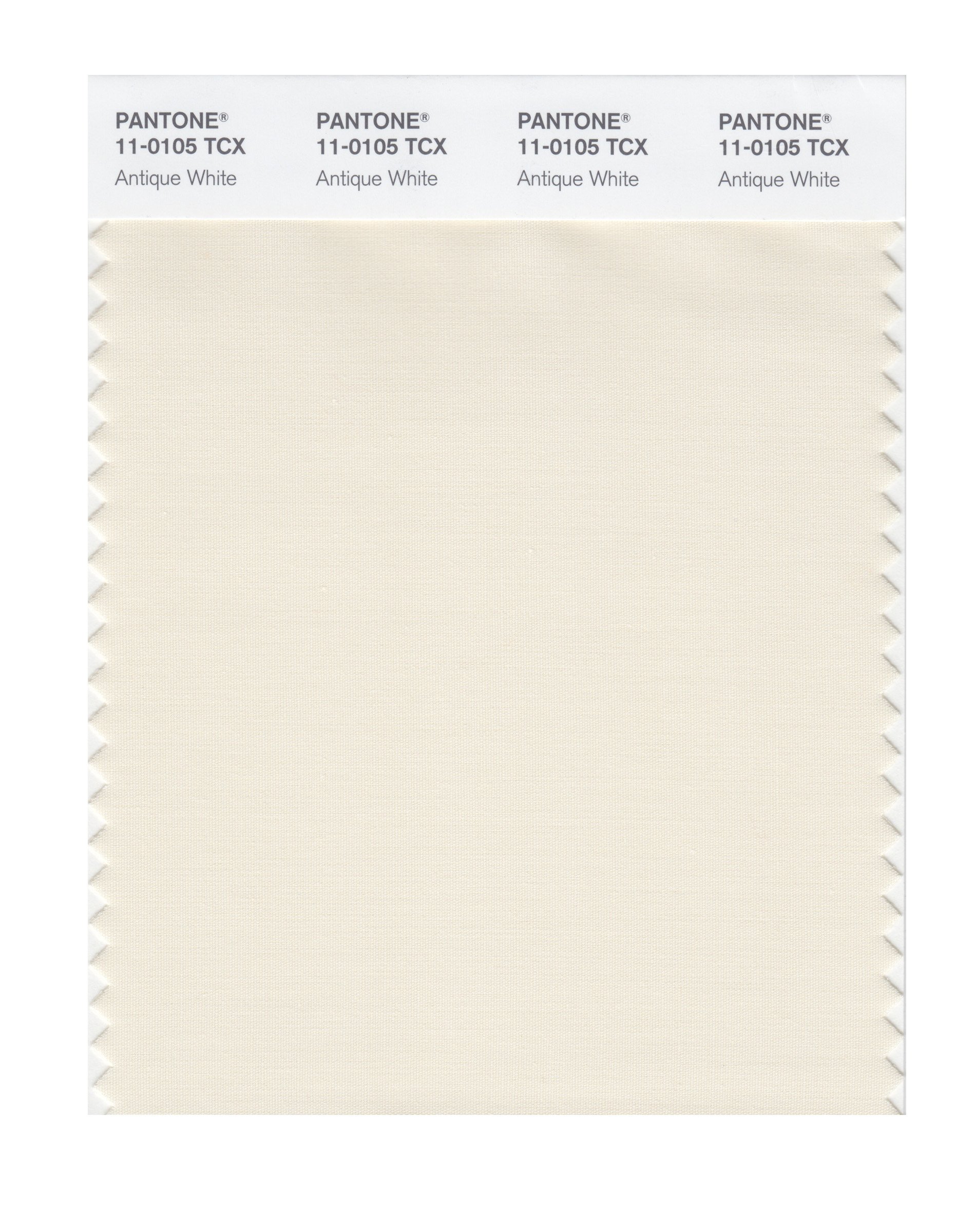 Buy PANTONE Smart 11-0105X Color Swatch Card, Antique White Online at ...