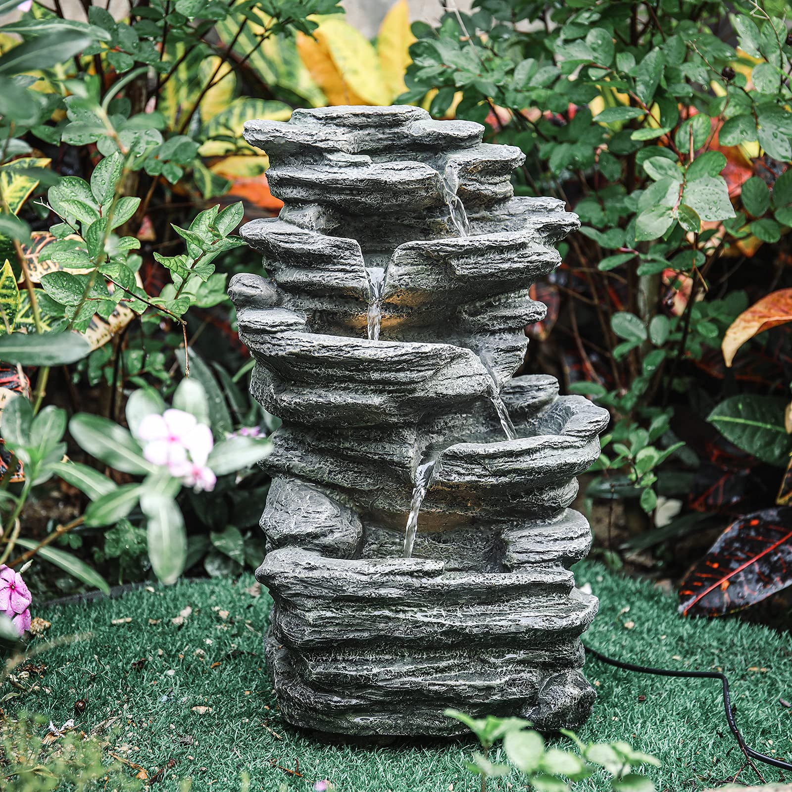 Small Garden Waterfall Best Soothing Water Feature Ideas For Your