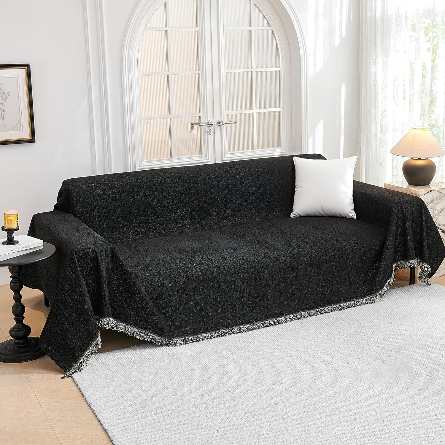 MYSKY HOME Scratch Protection for Sofa, Sofa Cover 1/2/3/4 Seater, Sofa ...