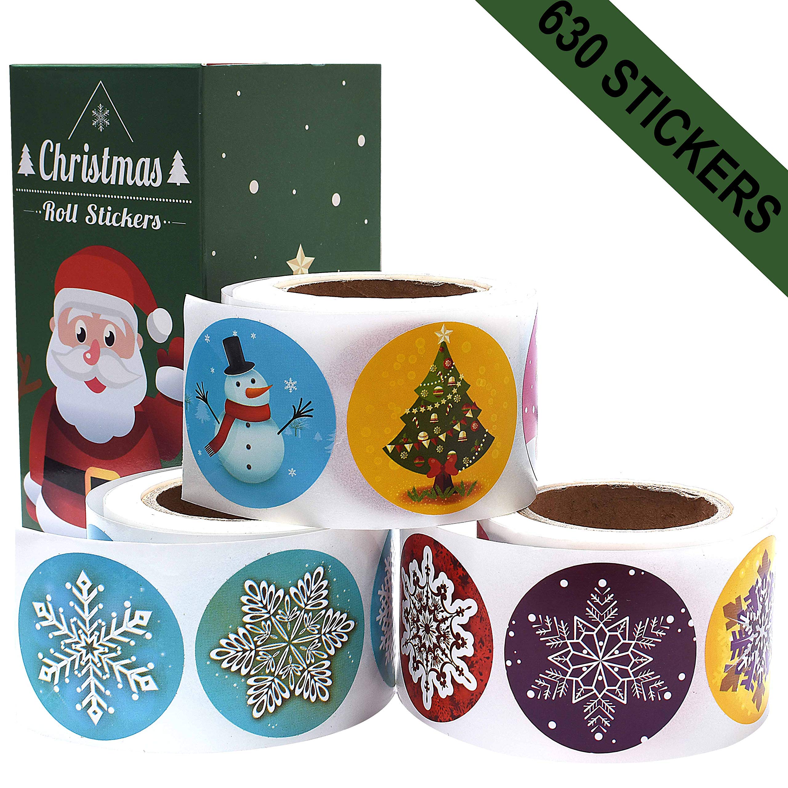 Snapklik.com : 3PCS Christmas Stickers For Kids Snowman Stickers ...