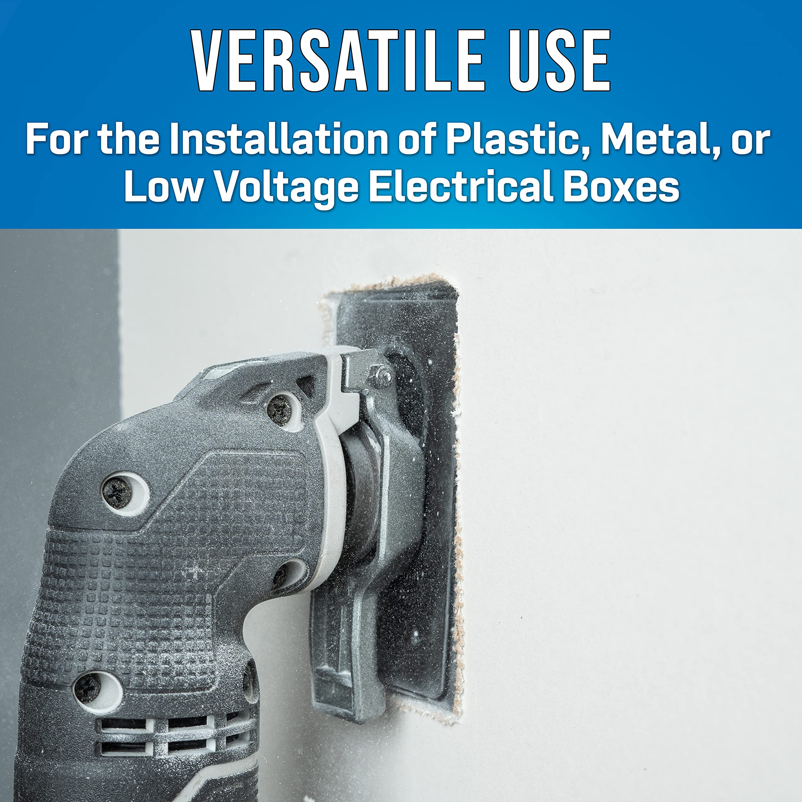 Snapklik.com : Jonard Tools EBW-412 Electrical Box Cutting Kit, Single Gang