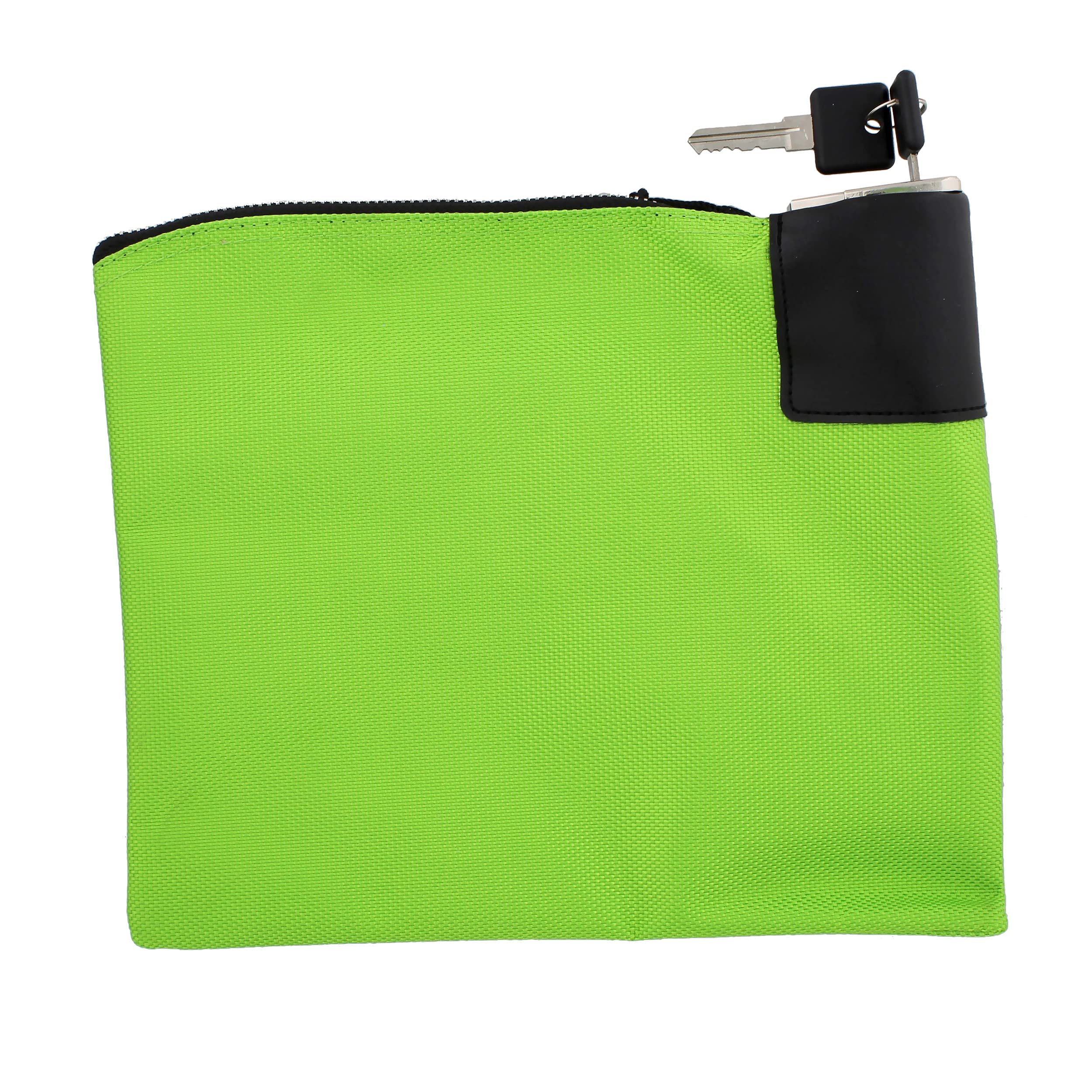 Snapklik.com : BISupply Locking Money Bag Locking Pouch Zipper Bank Bag