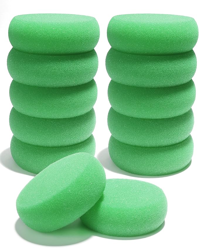 Amazon.com: QUJUFIND Round Sponges 12pcs 2.96inch Painting Sponges ...
