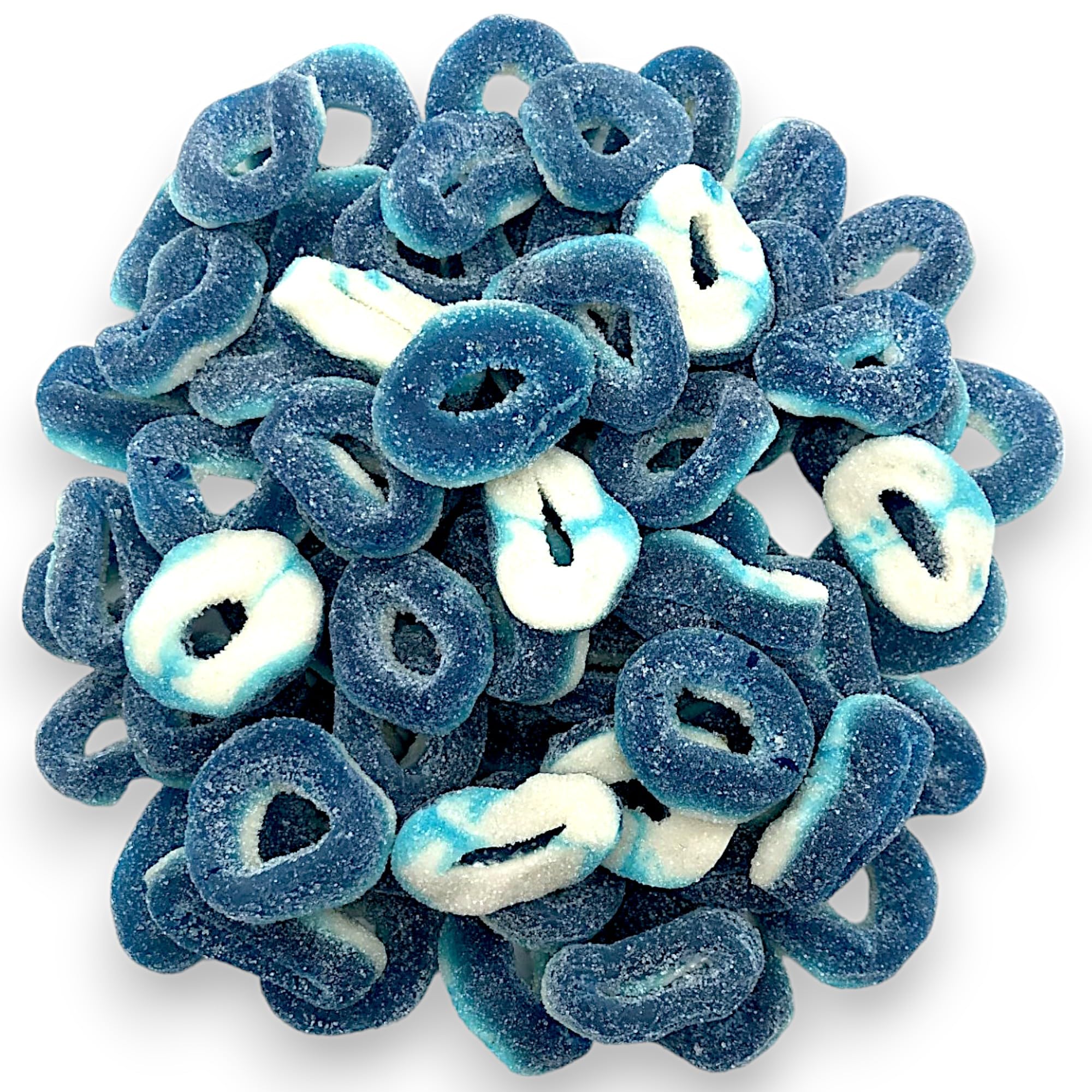 Snapklik.com : Premium Blue Raspberry Rings -1.5 Lbs Delicious Blue ...