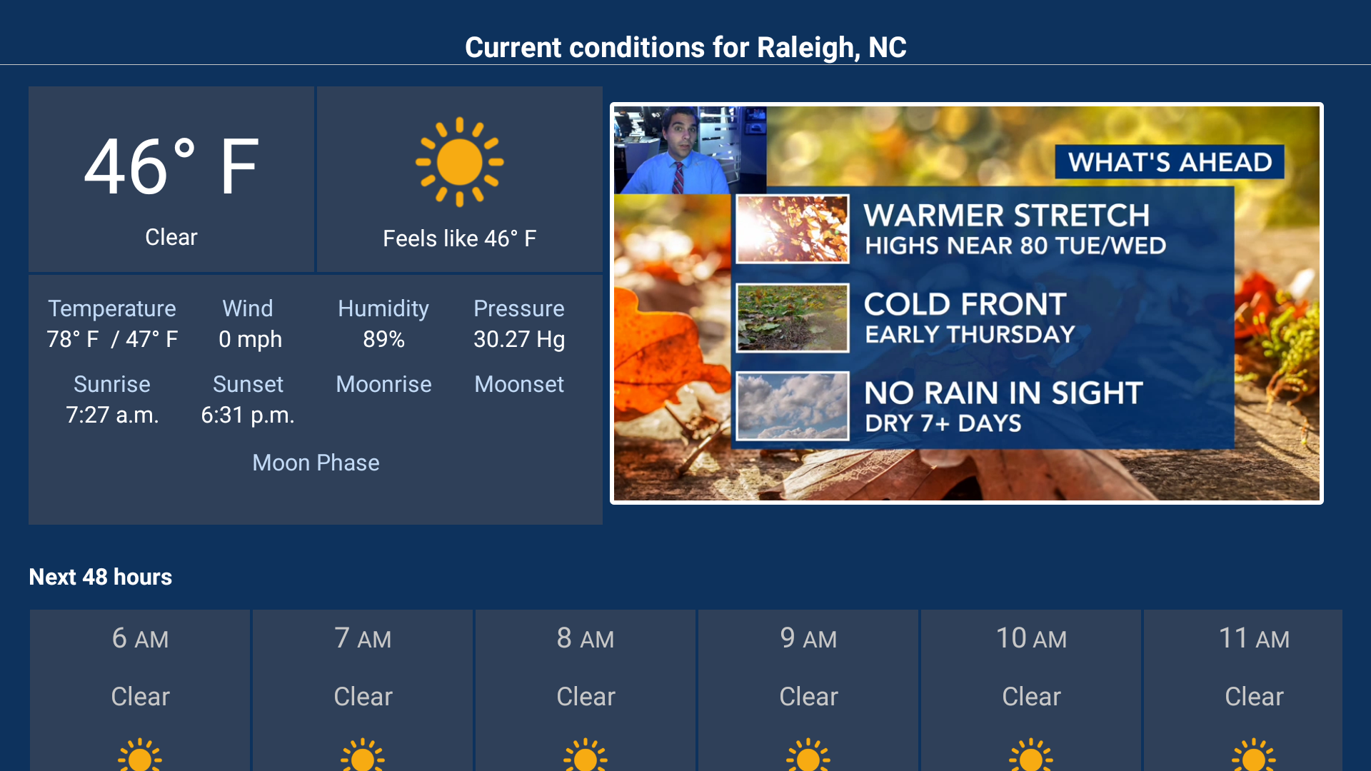 WRAL-TV North Carolina - App on Amazon Appstore