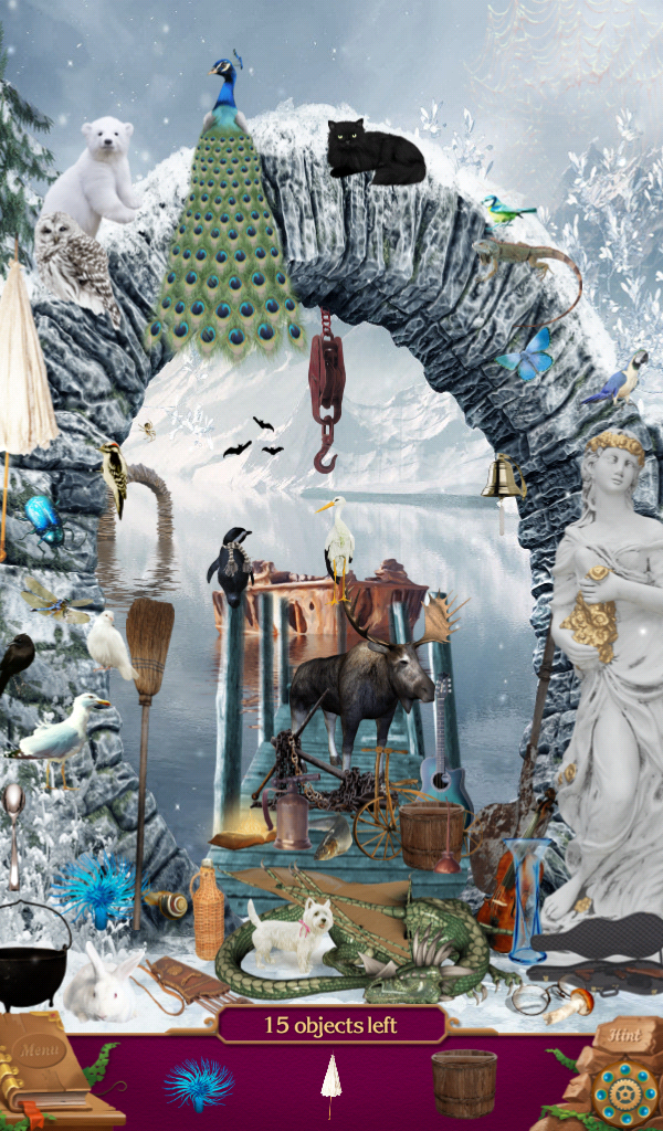 Hidden Objects Winter Tale & 3 puzzle games:Amazon.com:Appstore for Android