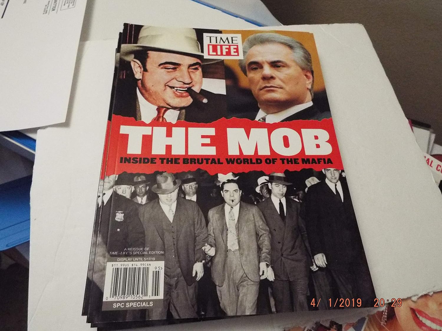 TIME LIFE Magazine THE MOB 2019 Reissue: Amazon.com: Books