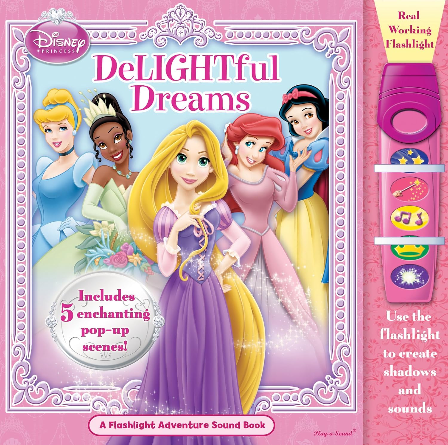 Amazon.com: Disney Princess: Delightful Dreams: Flashlight Adventure ...