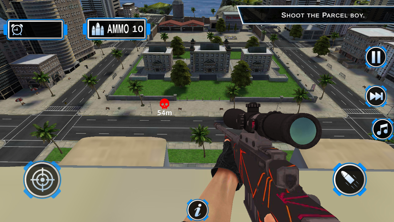 Real Sniper Shooting City War Offline Gun Game 3D - App on Amazon Appstore