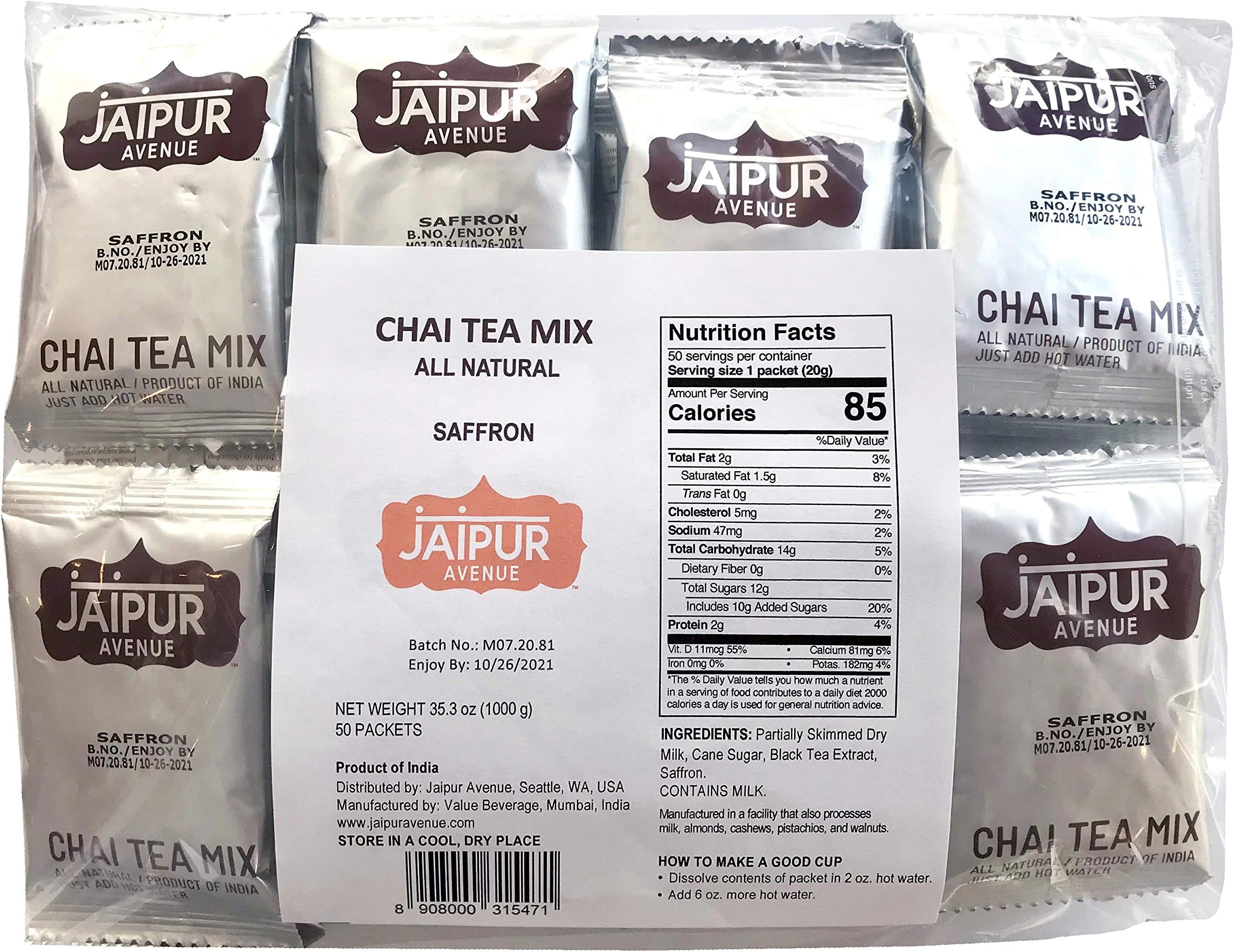 Amazon.com : Jason Winters Original Blend Herbal Tea - 20 Count ...