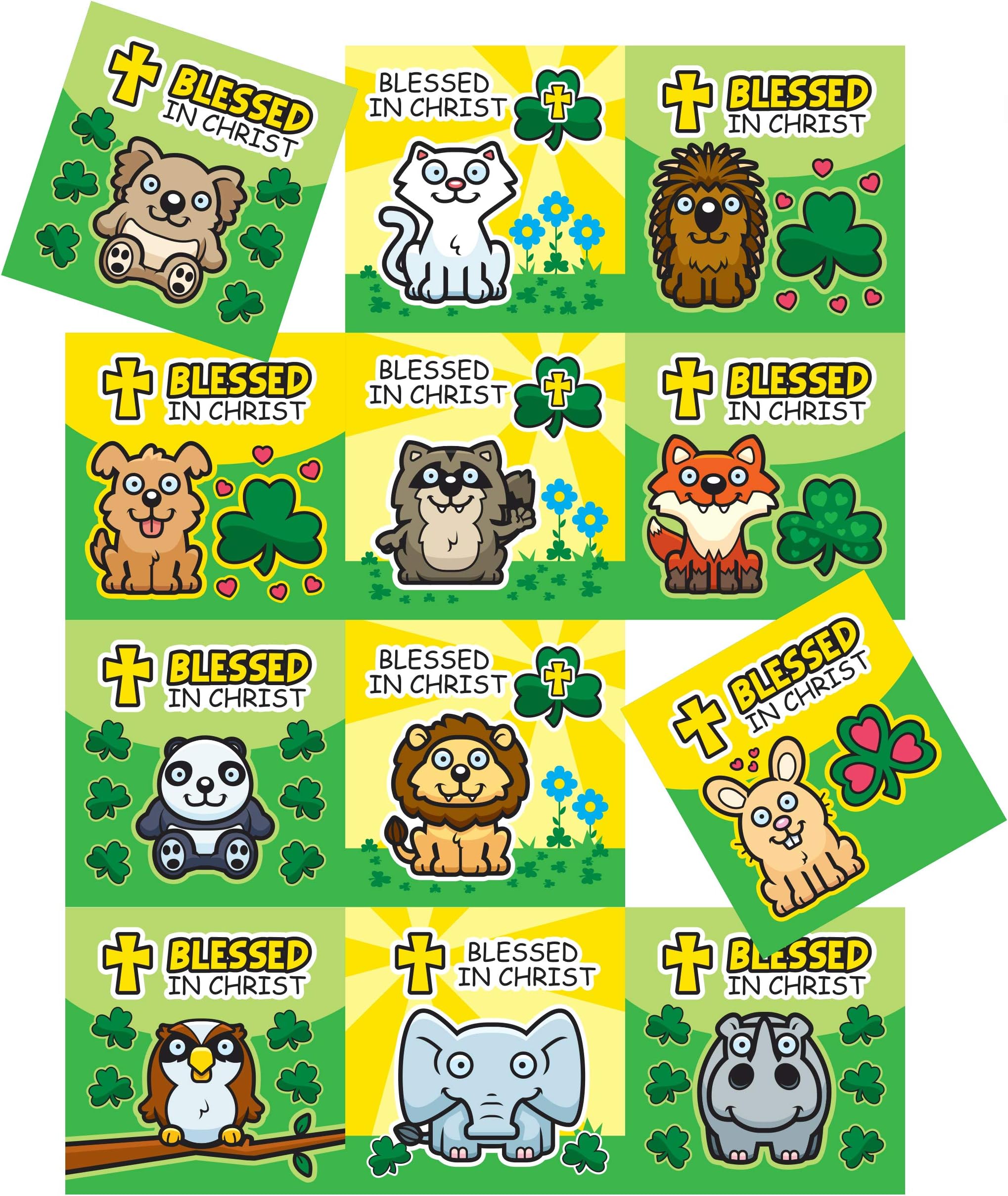 Amazon.com: St. Patrick’s Day Stickers for Kids [Religious - Faith ...