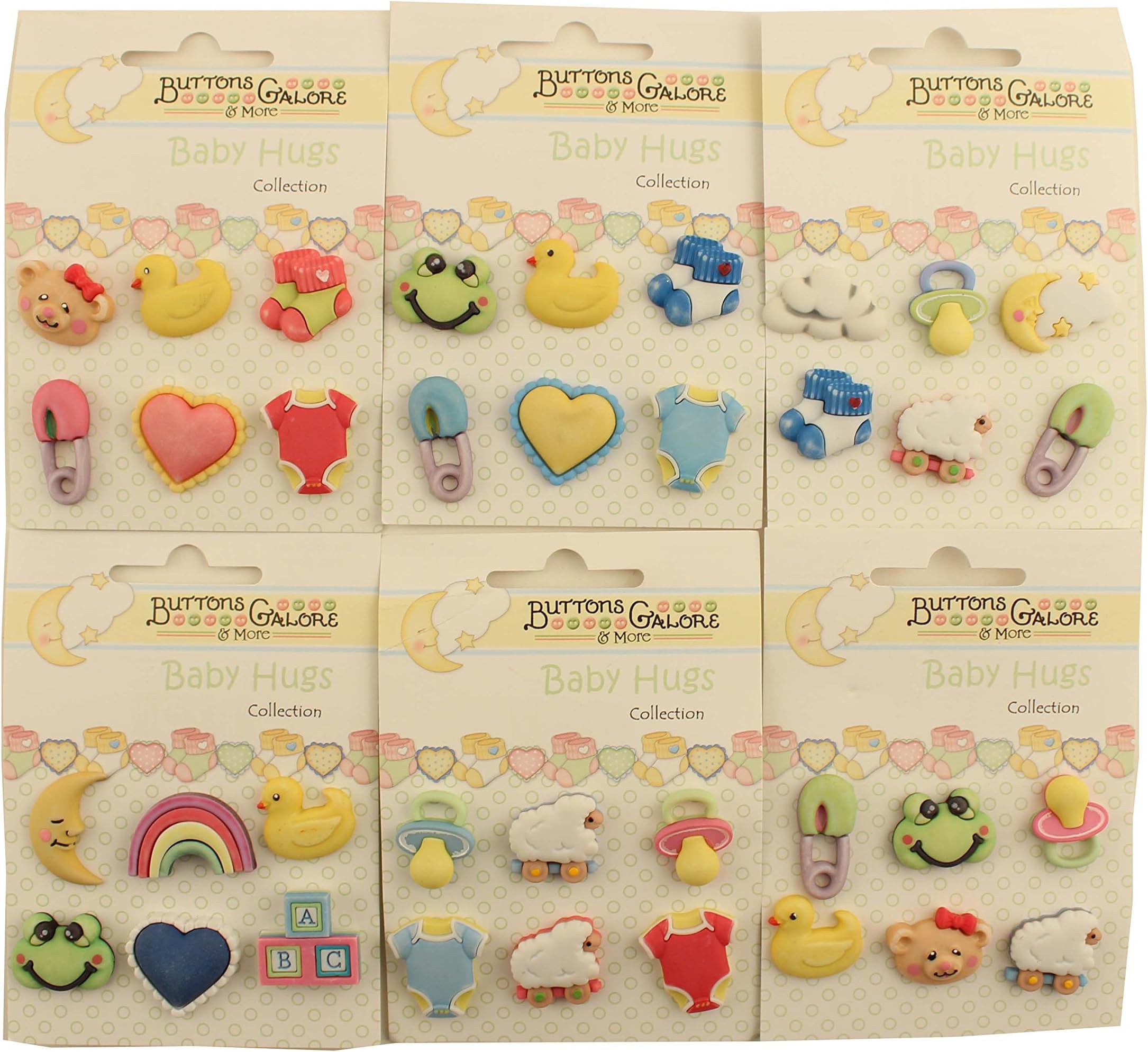 Amazon.com: Buttons Galore 50+ Assorted Summer Buttons for Sewing ...