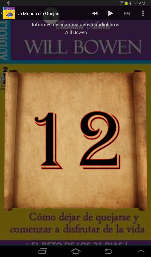 Aplicación Un Mundo sin Quejas en Amazon Appstore