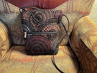 Danny K. Women's Tapestry Bella Purse Crossbody Handbag, Adjustable ...