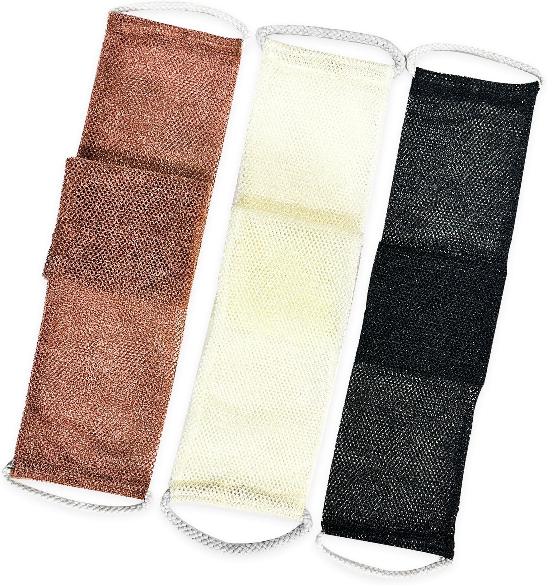 Amazon.com: LOADED LIVING 3 PCS African Bath Net Sponge, African ...