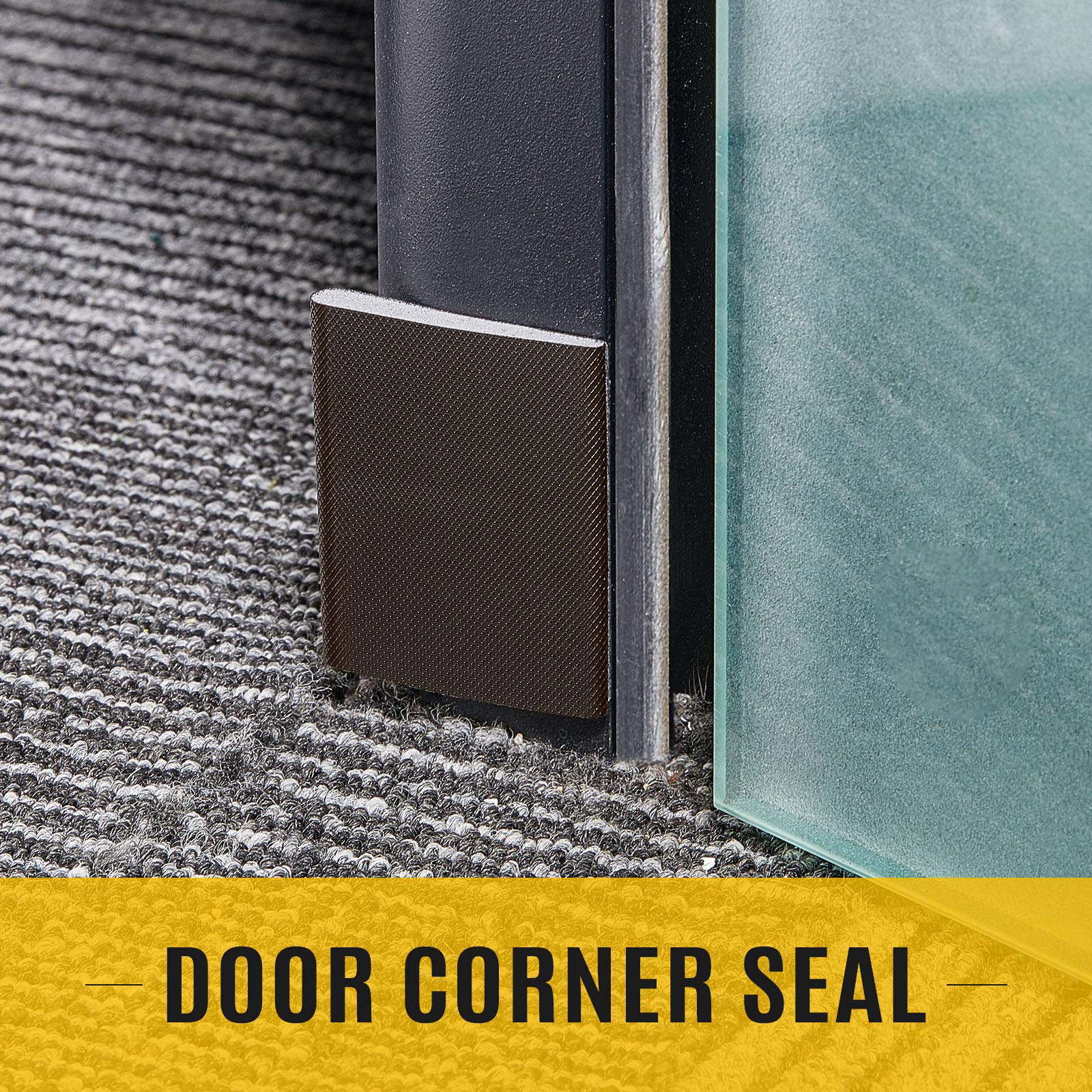 Snapklik.com : Zonon 16 Pieces Door Corner Seal Weatherstripping ...