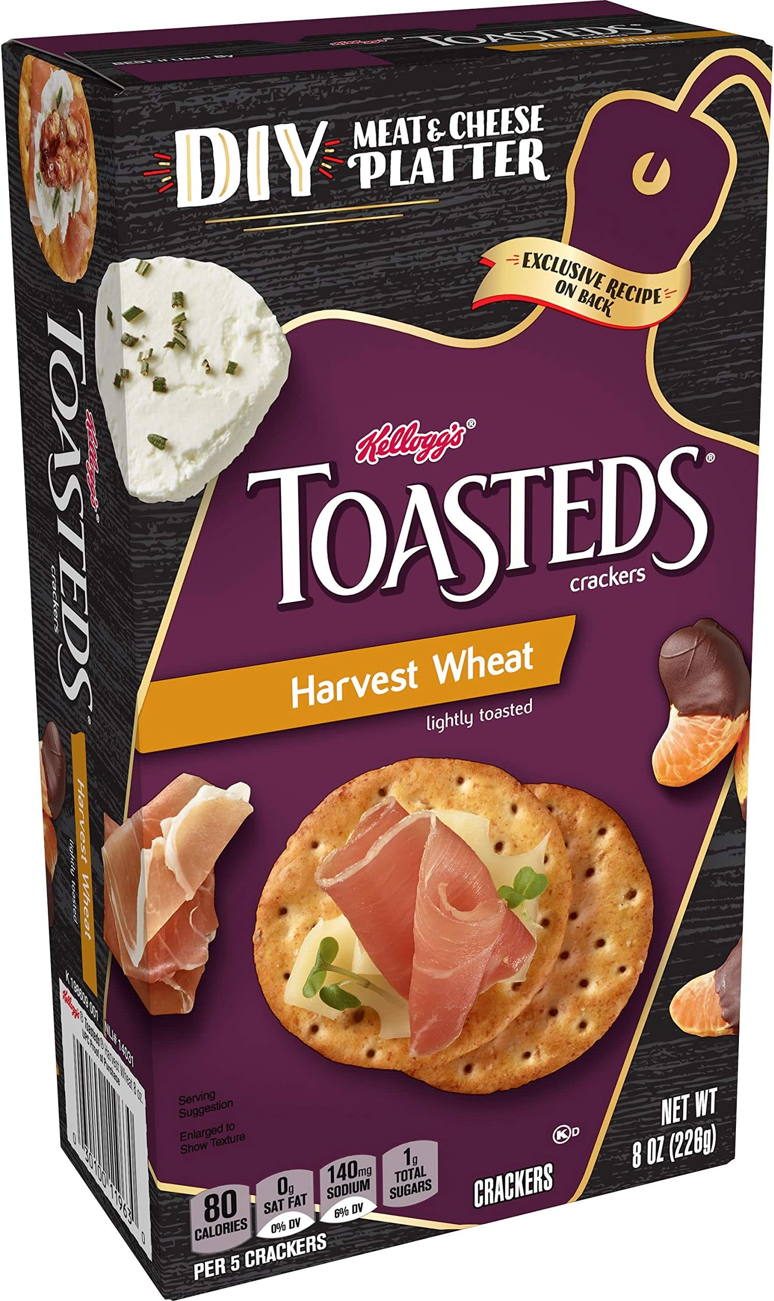 Amazon.com: Keebler, Toasteds, Crackers, Harvest Wheat, 8 oz