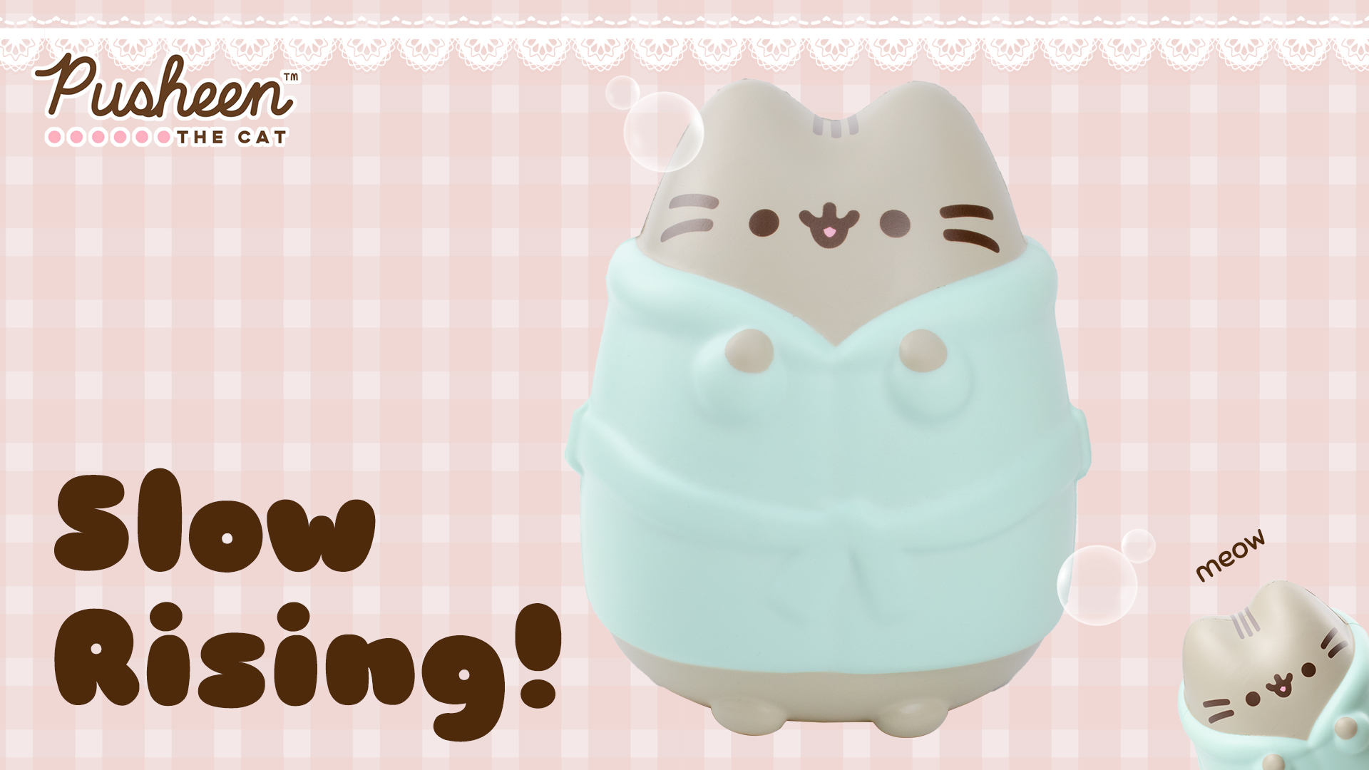 Watch Pusheen Jumbo in Bath Robe on Amazon Live