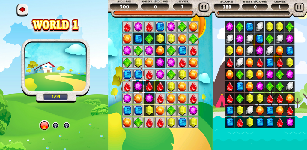 Gems Mania - Match 3 Game:Amazon.com:Appstore for Android