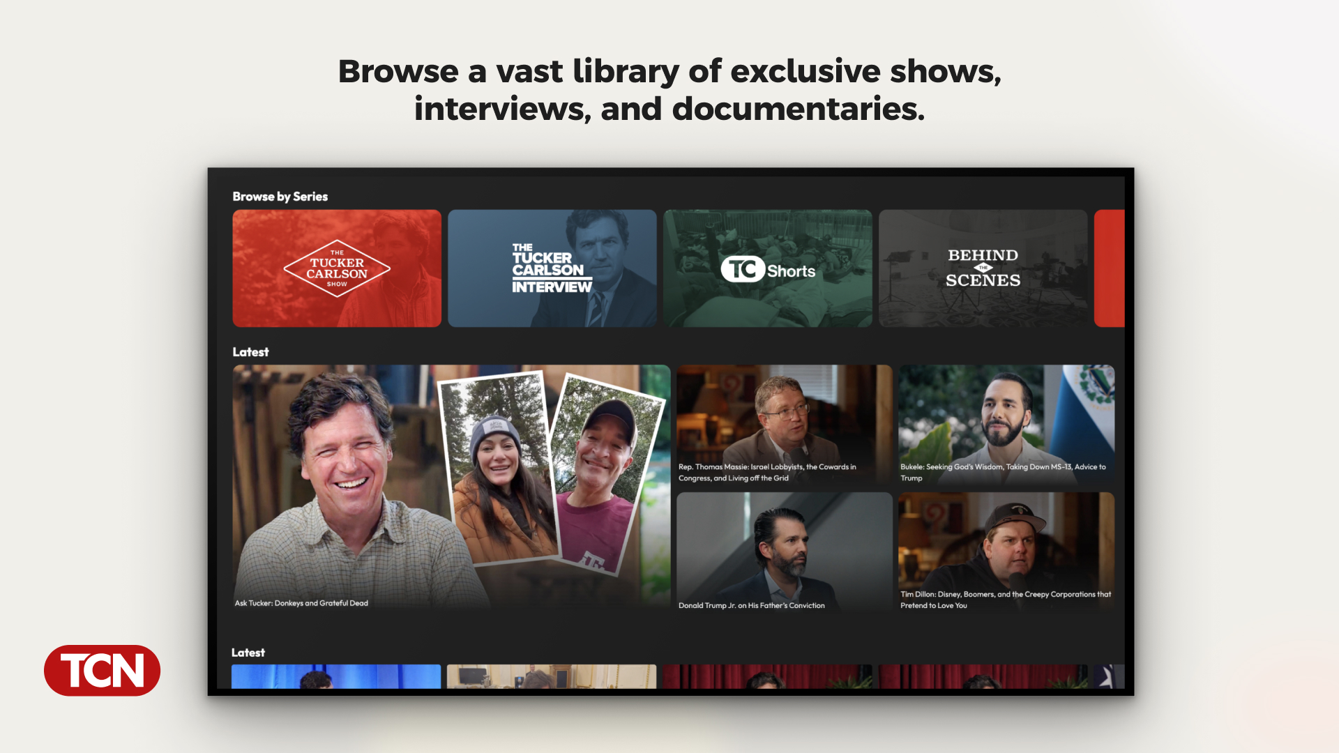 Tucker Carlson Network - App on Amazon Appstore