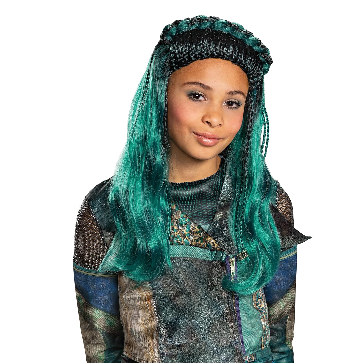 Amazon.com: Disguise Descendants 3 Uma Wig Costume Accessory : Clothing ...