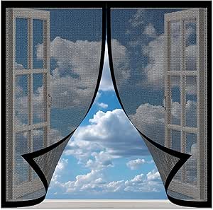 Magnetic Mosquito Net for Windows 116 x 114 cm Mosquito Net for Windows ...