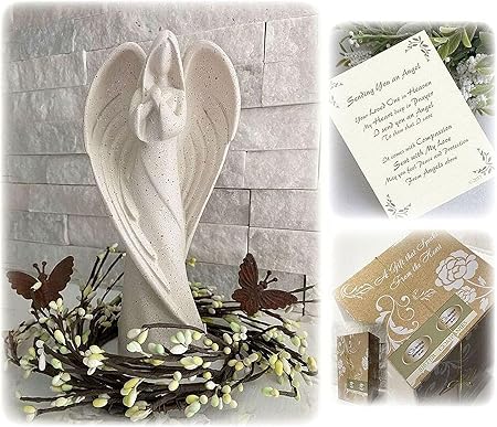 Amazon.com: Angel Statue Sympathy Gift for Memorial, Express ...