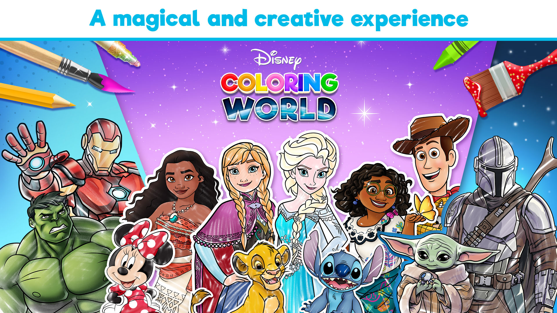 Disney Coloring World - App on Amazon Appstore