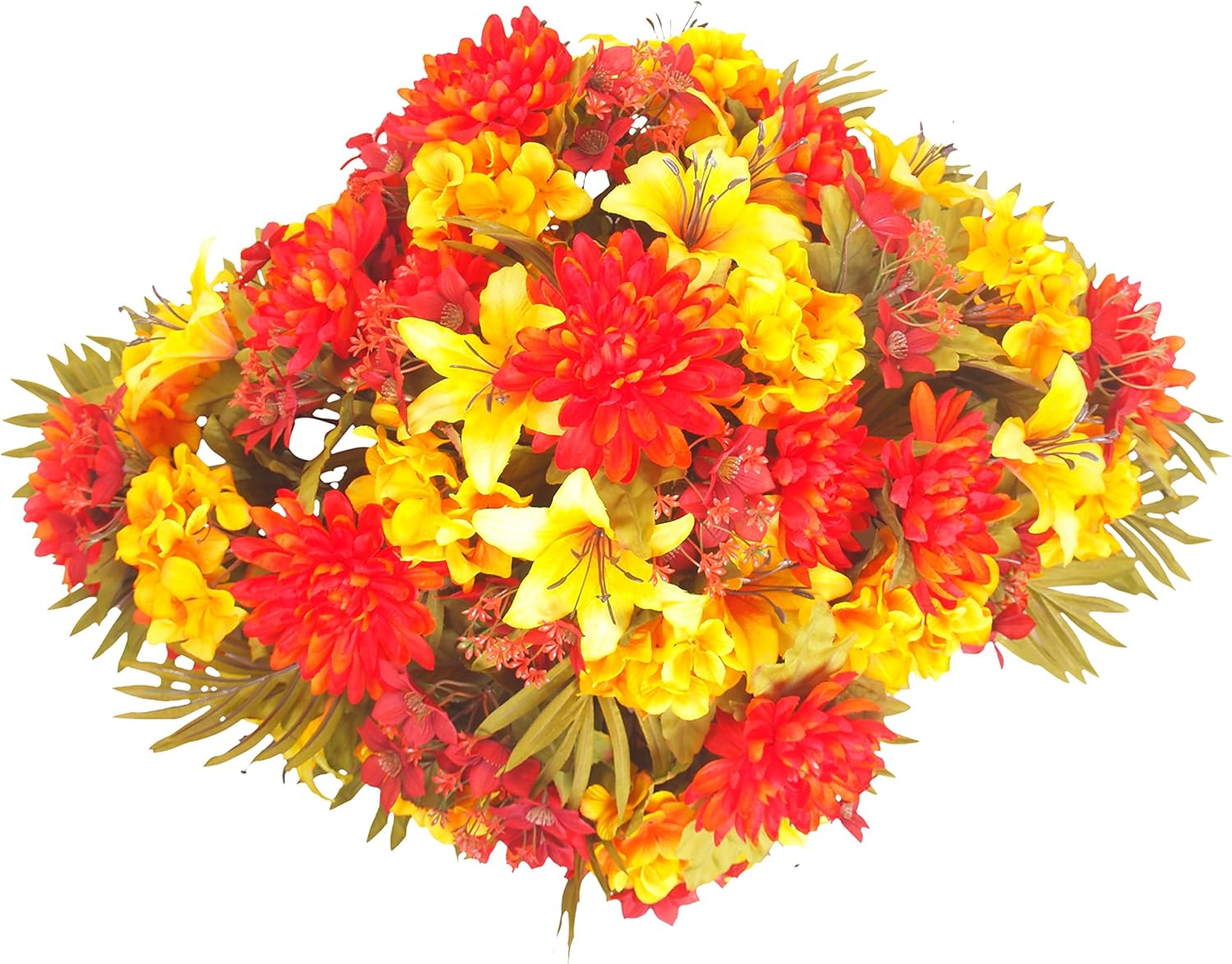 Amazon.com: Teters Memorial Floral Signature Collection Mixed Mum ...