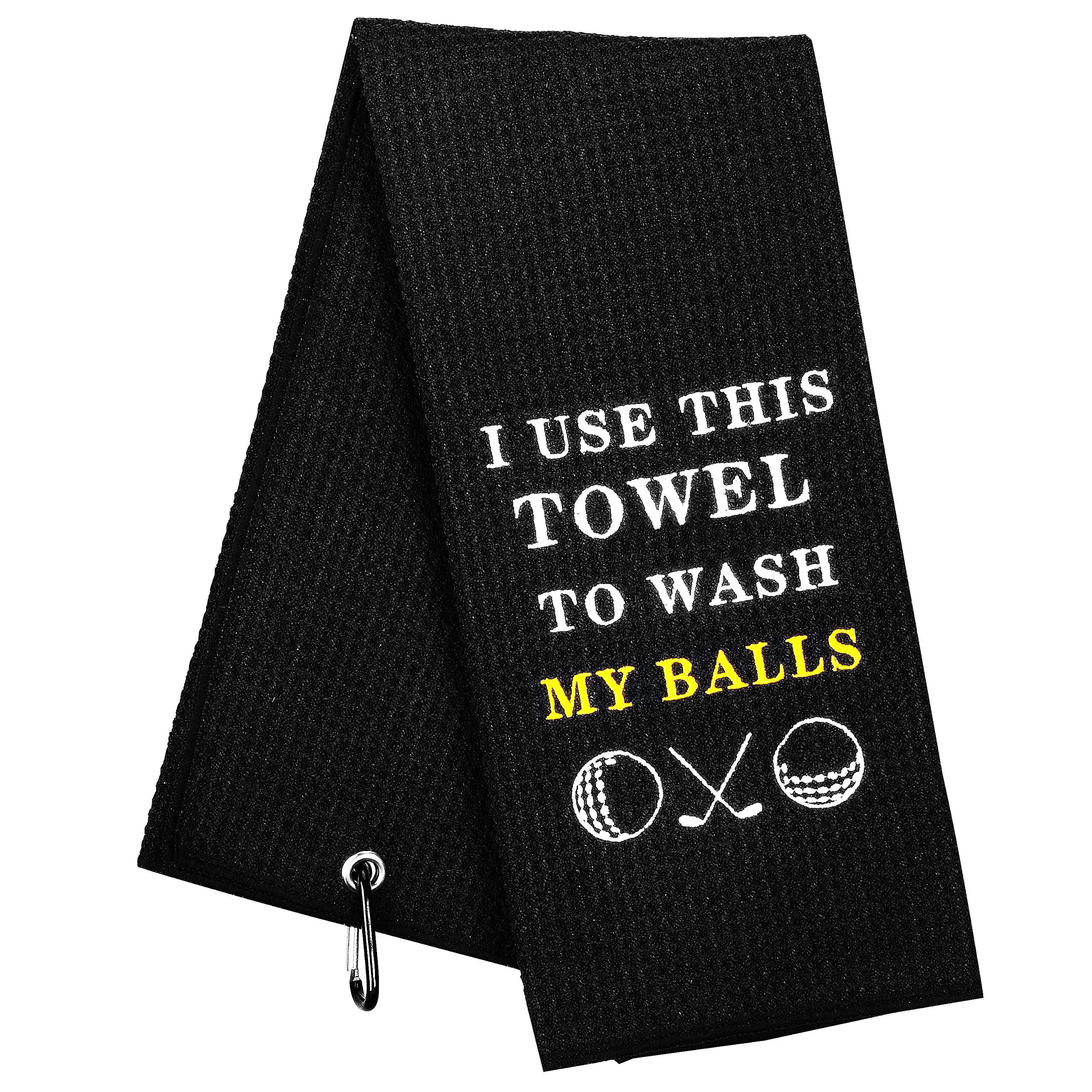 Funny Golf Towel, I Use This Towel to Wash My Balls, Golf Gifts for Men ...