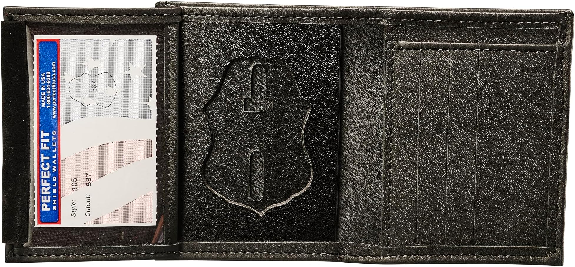 Amazon.com: Perfect Fit Shield Wallets CBP Badge Holder US Customs ...