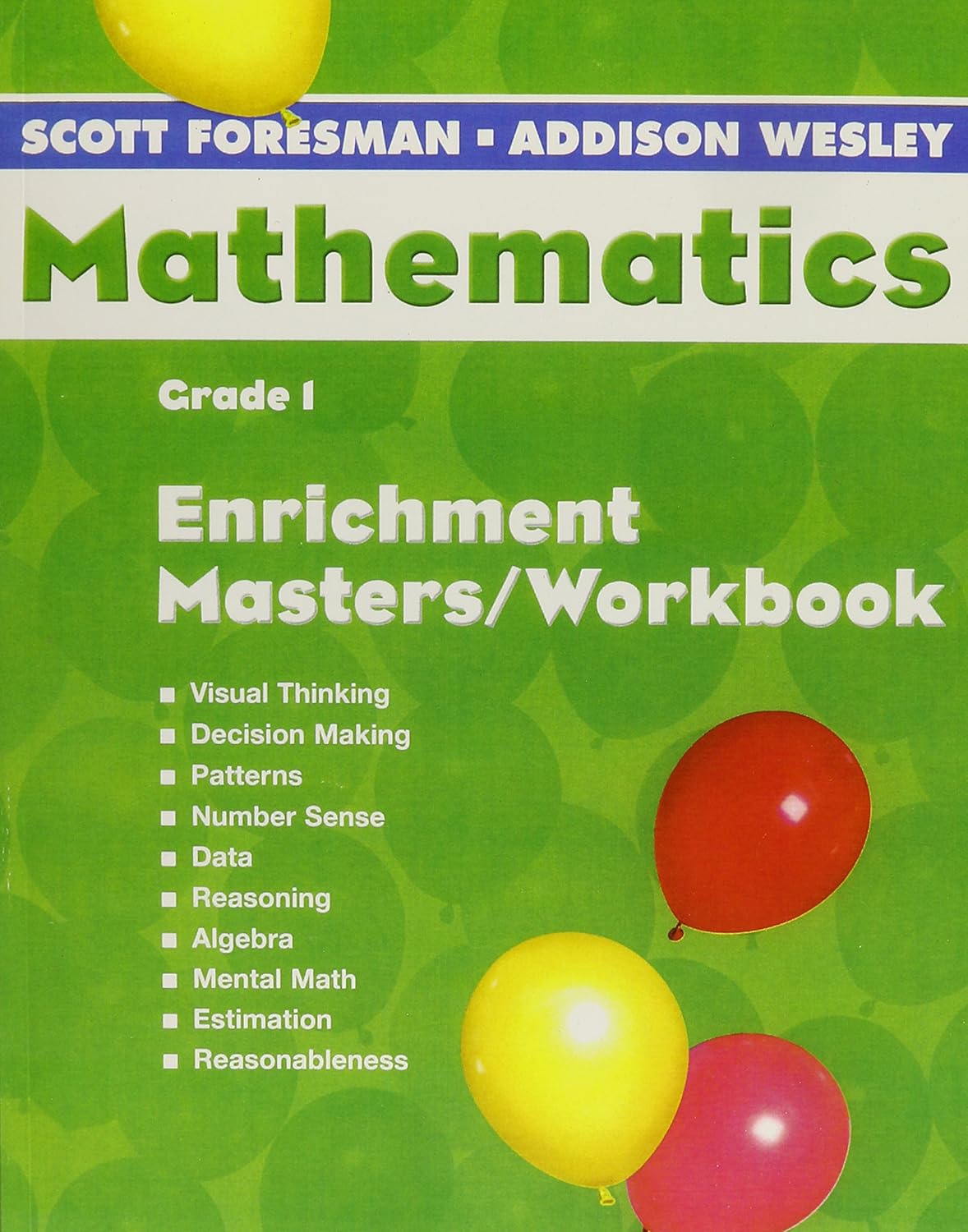 Scott Foresman - Addison Wesley Mathematics: Grade 1: Enrichment ...
