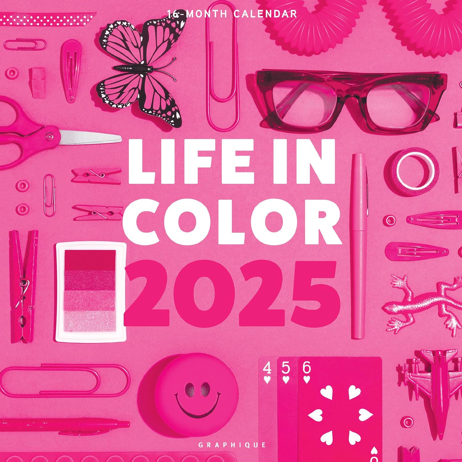 Amazon.com: Graphique 2025 Life in Color Wall Calendar | 12” x 12 ...