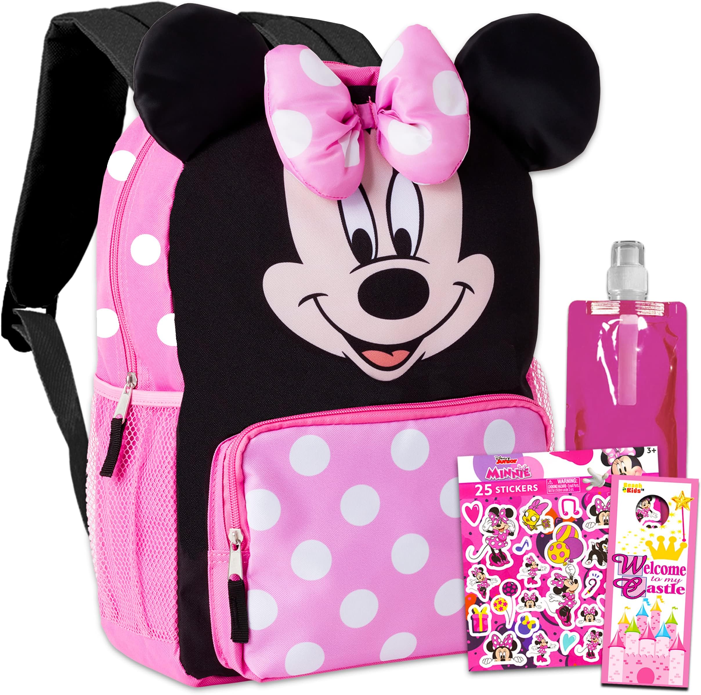 Amazon.com | Mickey Mouse Mini Backpack for Boys - Bundle with 11 ...
