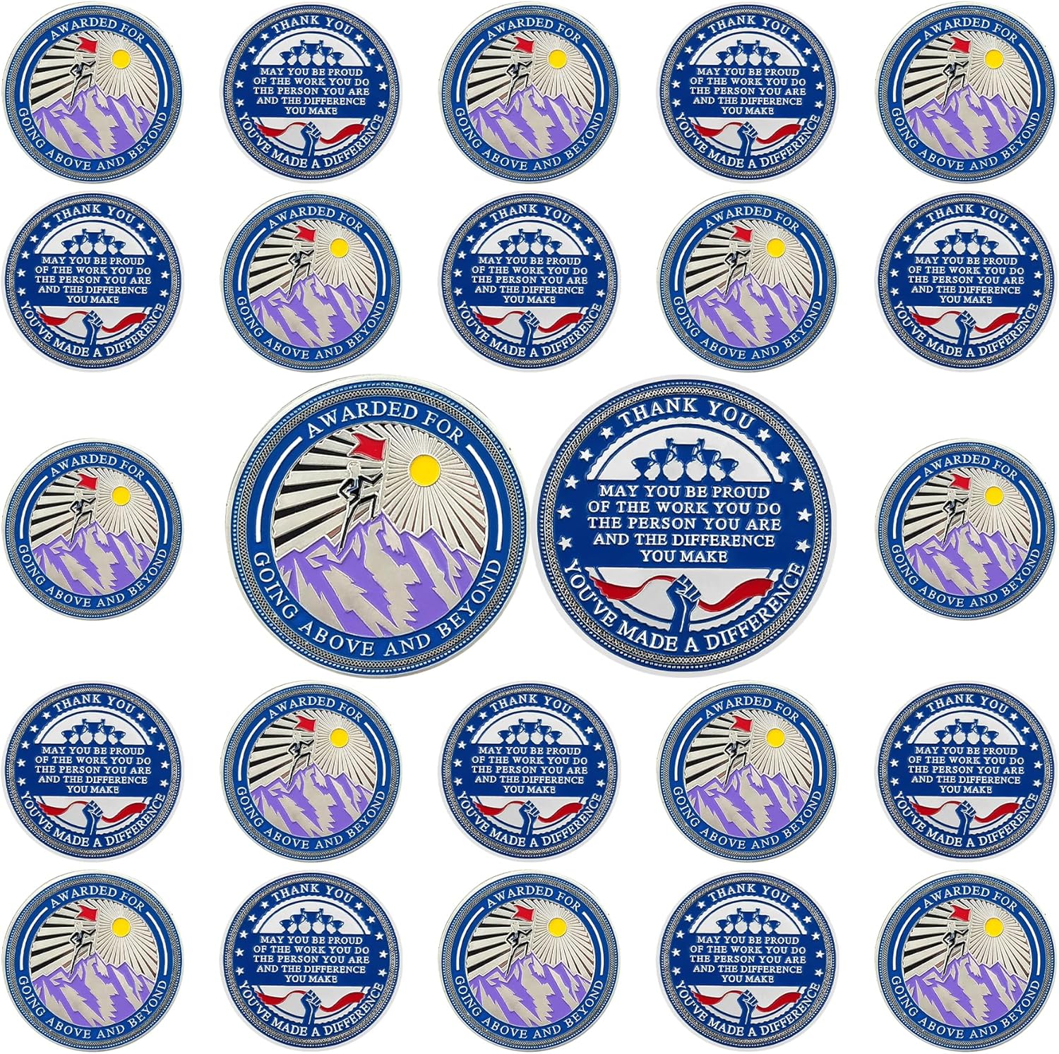 Amazon.com : BHealthLife 24Pcs Going Above and Beyond Award ...