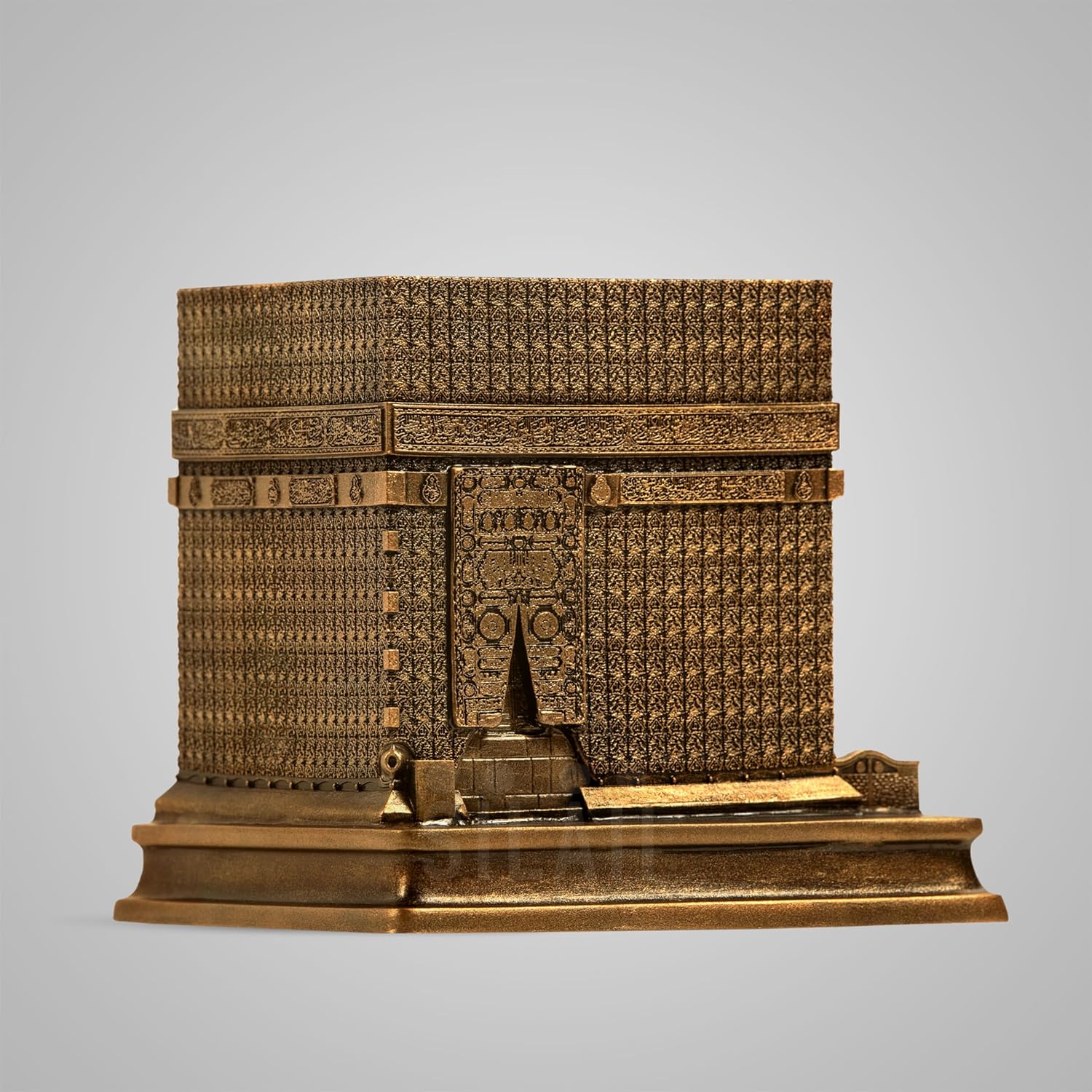 SILAII Mecca Kaaba Sculpture – Handmade Islamic Home Decor Showpiece ...