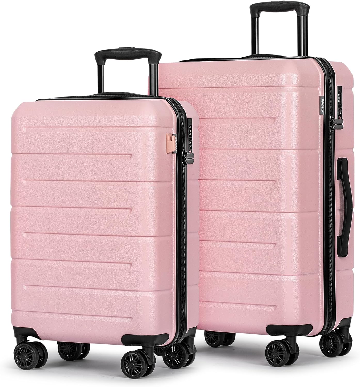 Amazon.com | KYME Hard Shell Luggage Sets with Spinner Wheels,Travel ...