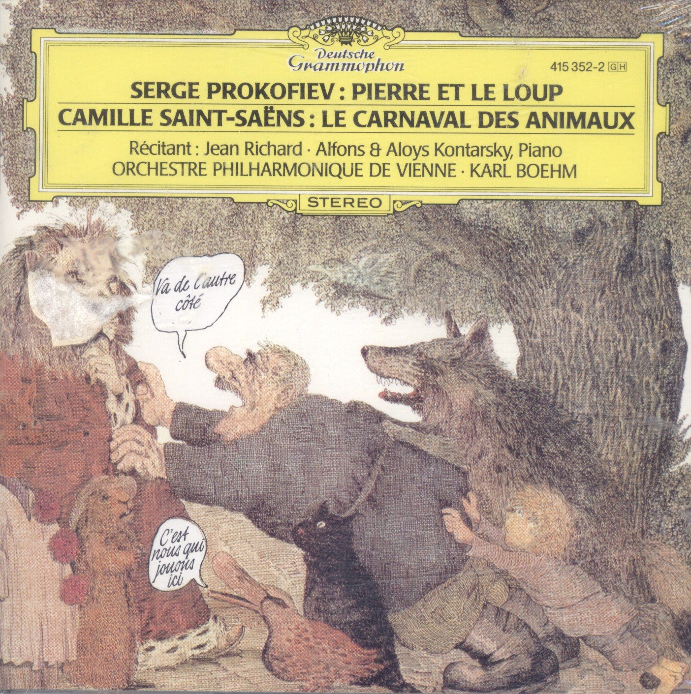 Pierre Et Le Loup: Sergei Prokofiev & Bela Bartok: Amazon.fr: CD et ...