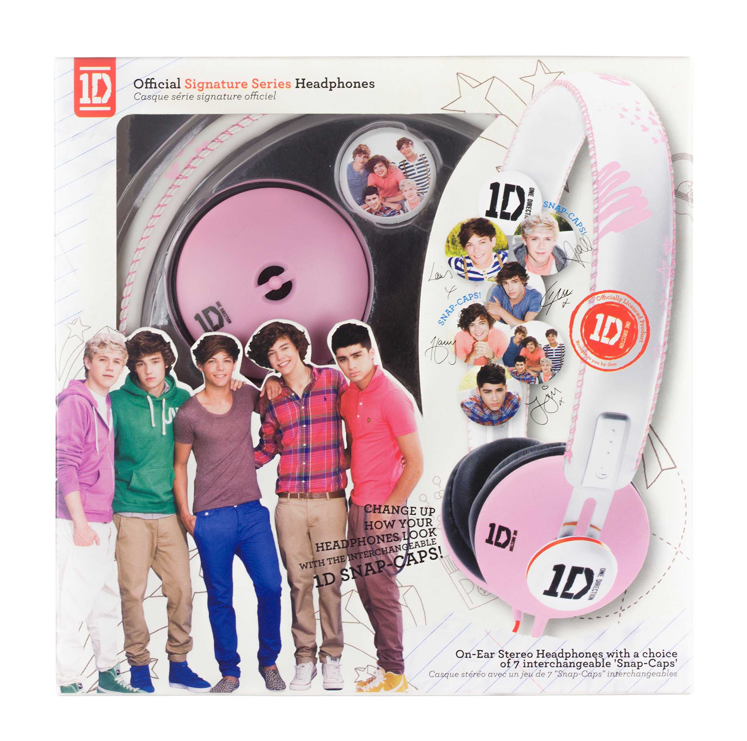 One Direction Snapcaps Headphones Pink Hifikauppa24fi Hello Kitty