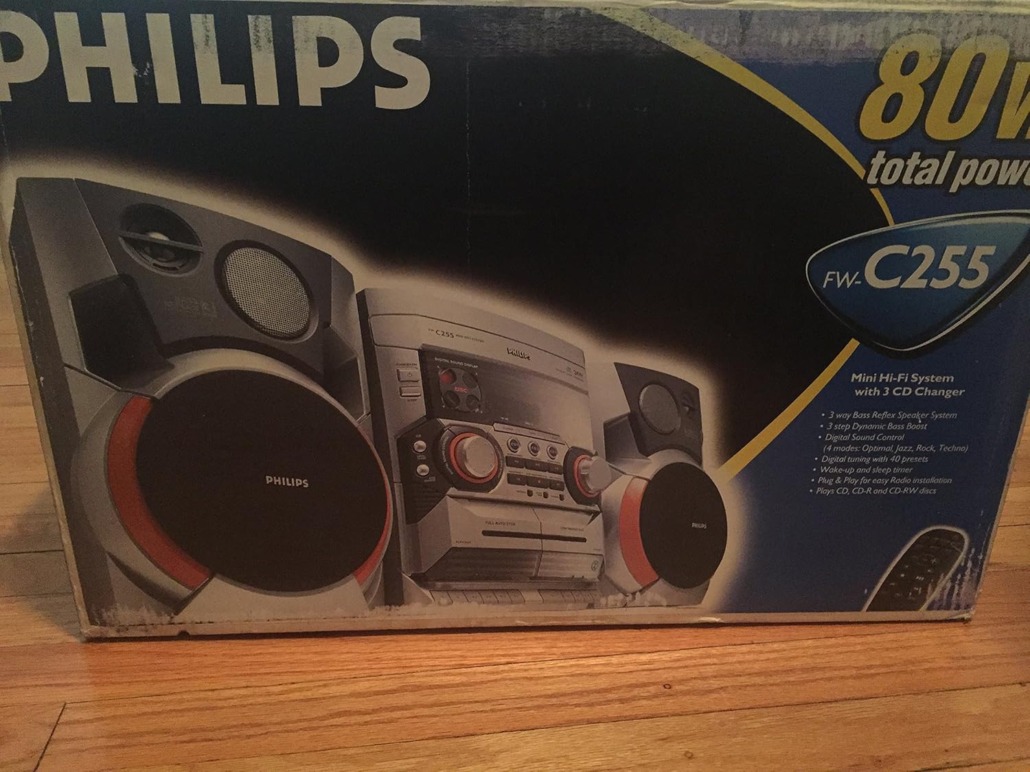 Philips FWC255 3-CD Compact Stereo System : Amazon.co.uk: Everything Else