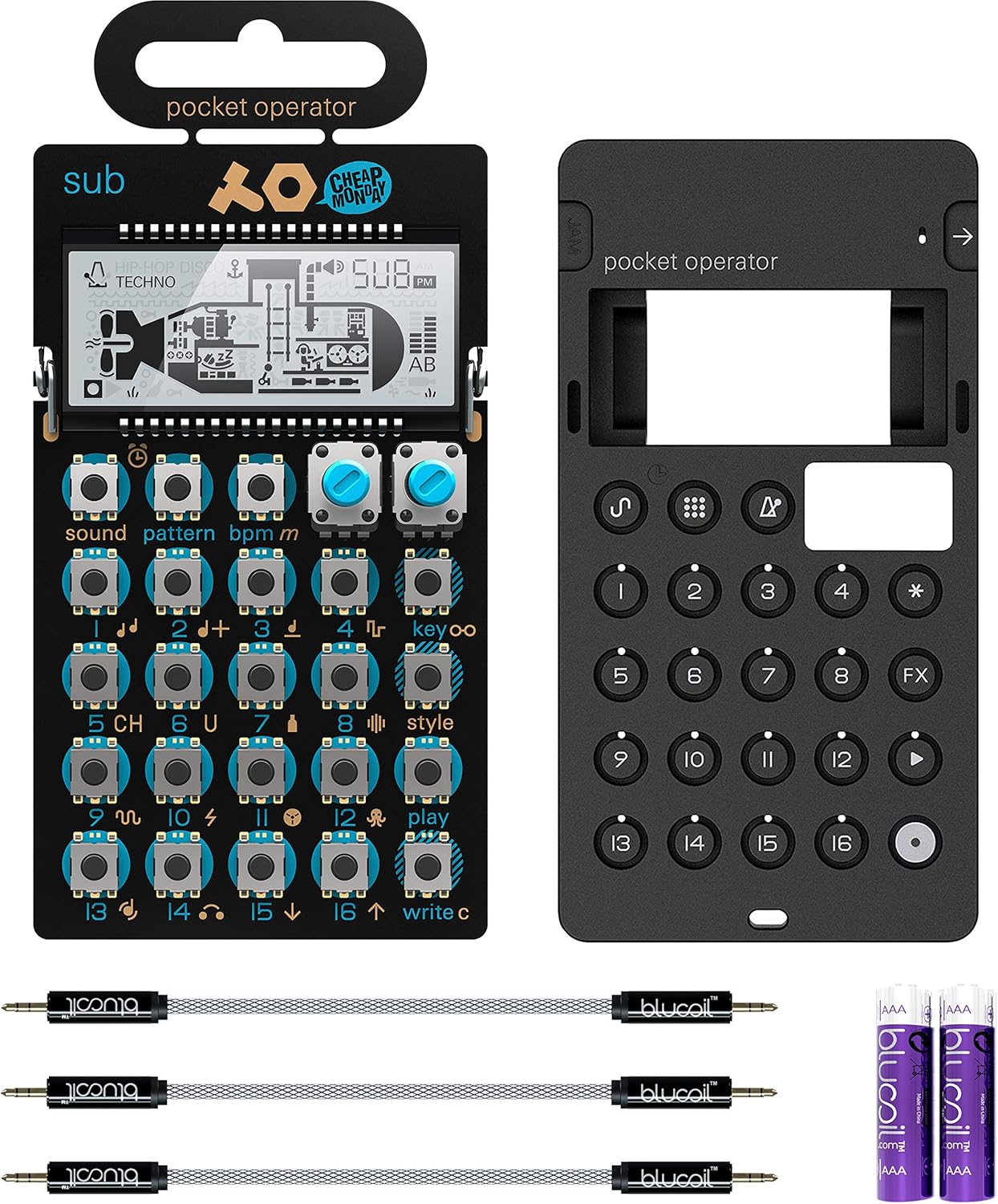 Amazon.com: teen age engineering Pocket Operator PO-14 Sub Bass ...