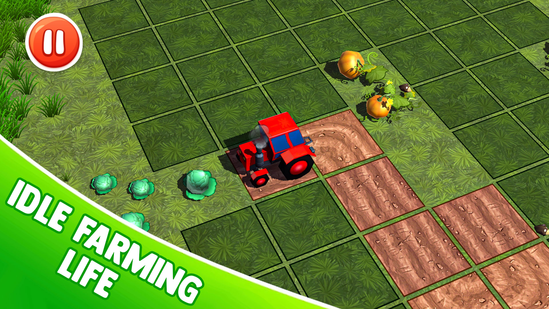 Tractor Farm Line Puzzle: Idle Crop Harvest Maze – Farming Path Logic Master Game 2025 - App on ...