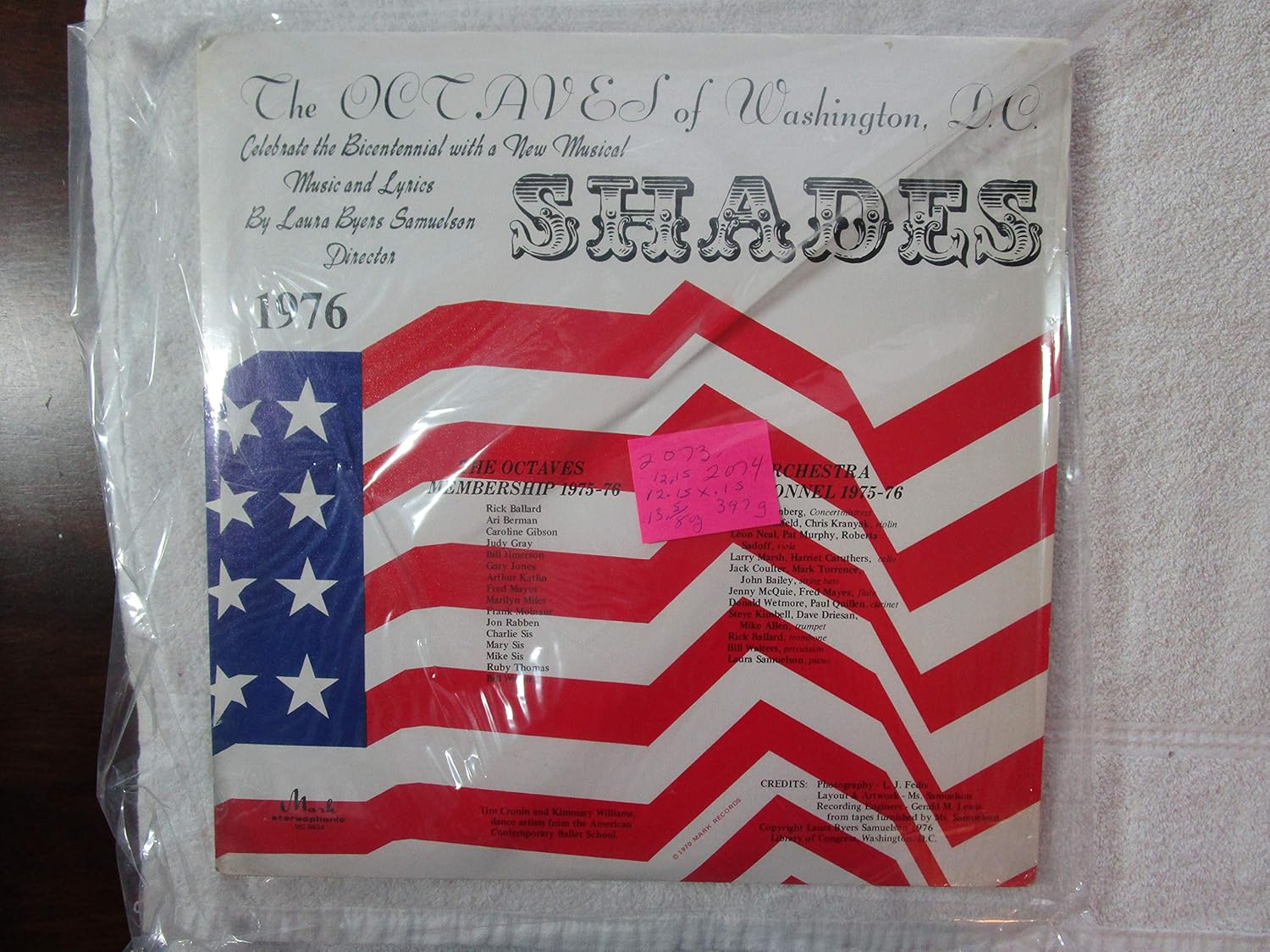 The OCTAVES of Washington D. C., Rick Ballard, Ari Berman, Caroline ...