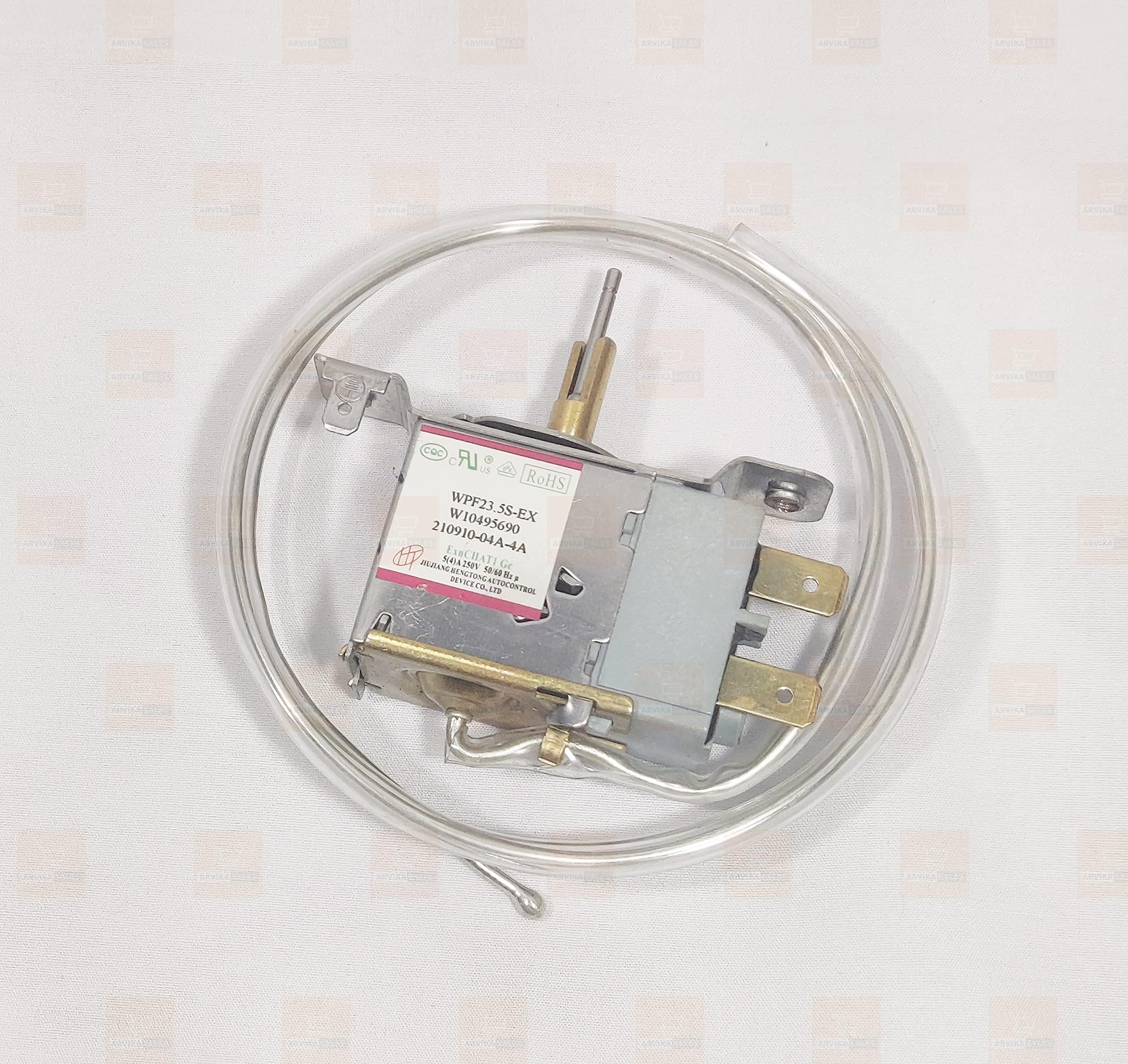 Suitable For- Godrej Singel Doorl Refrigerator Thermostat (White), Pack ...