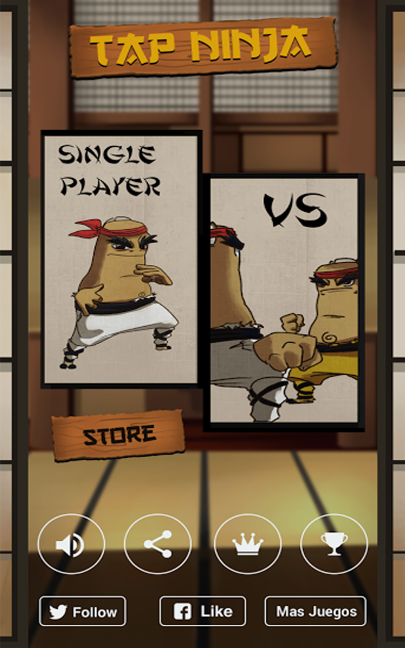 Aplicación Tap Ninja en Amazon Appstore