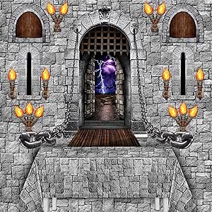 Amazon.com: Panelee 13 Pieces Medieval Party Decorations Halloween ...