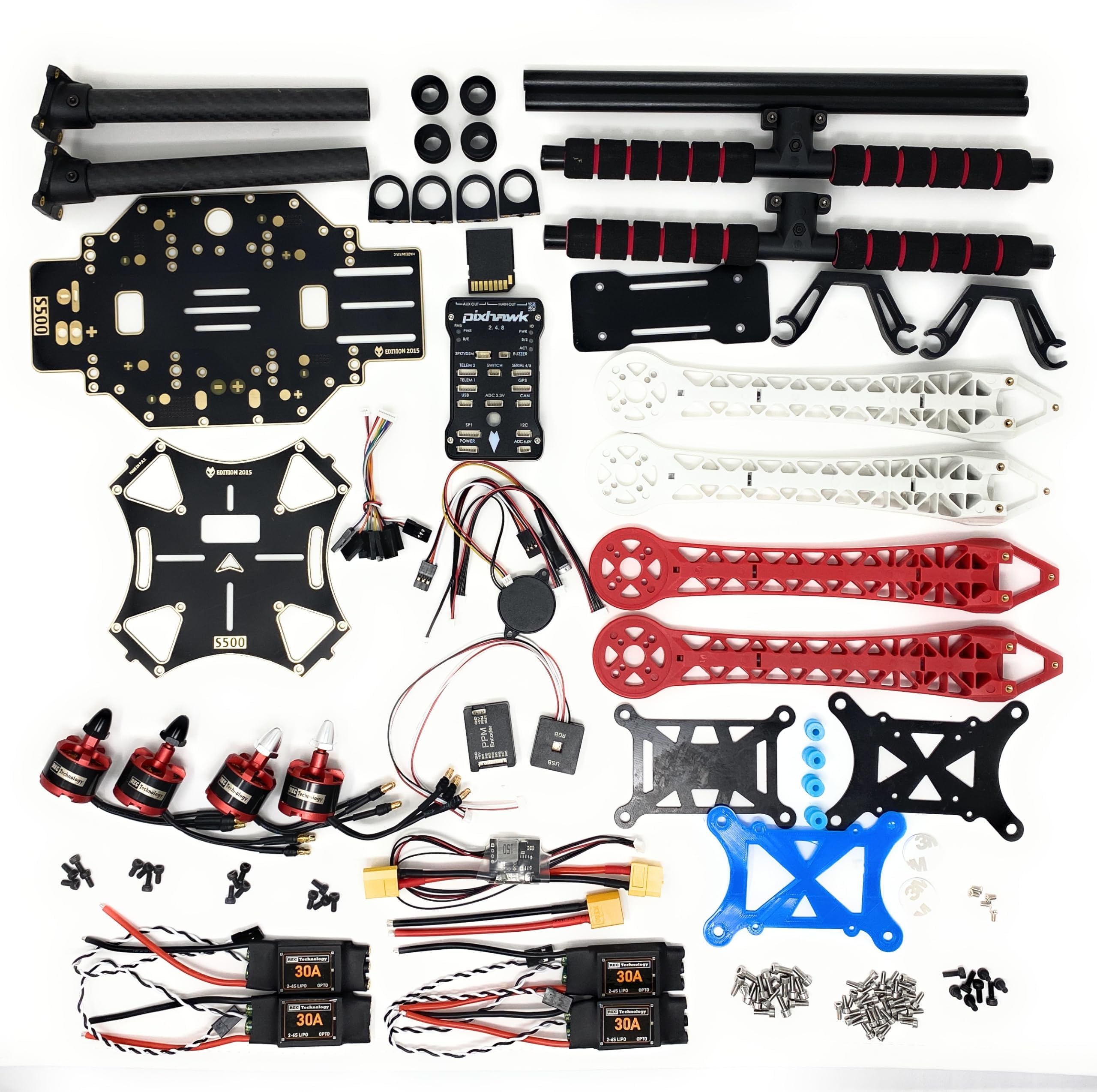 Amazon.com: REC S500 DIY UAS Drone Development Kit (Value Pack) : Toys ...