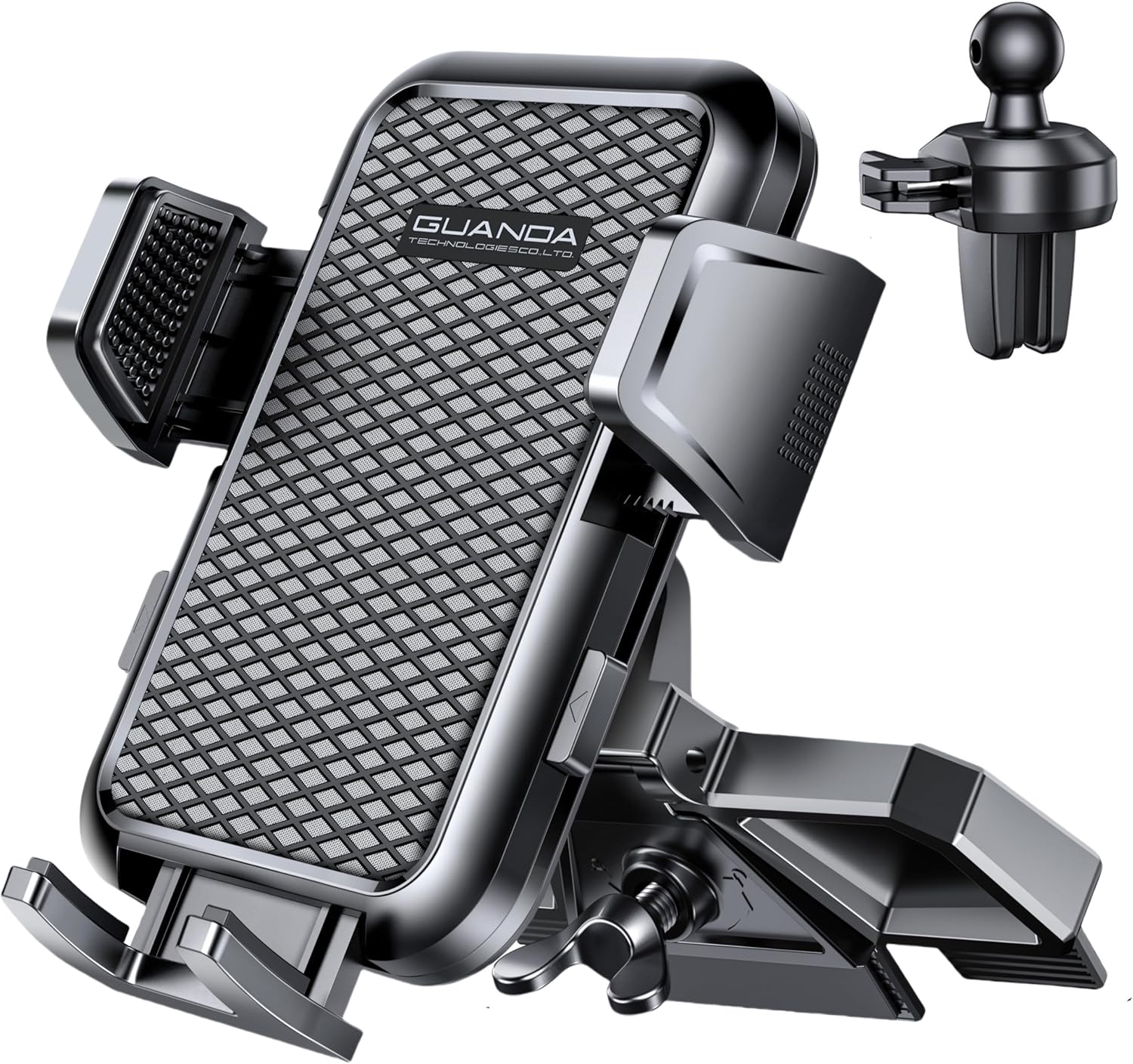 Amazon.com: CD Phone Mount, Car Phone Holder & Air Vent Clip [Thick ...