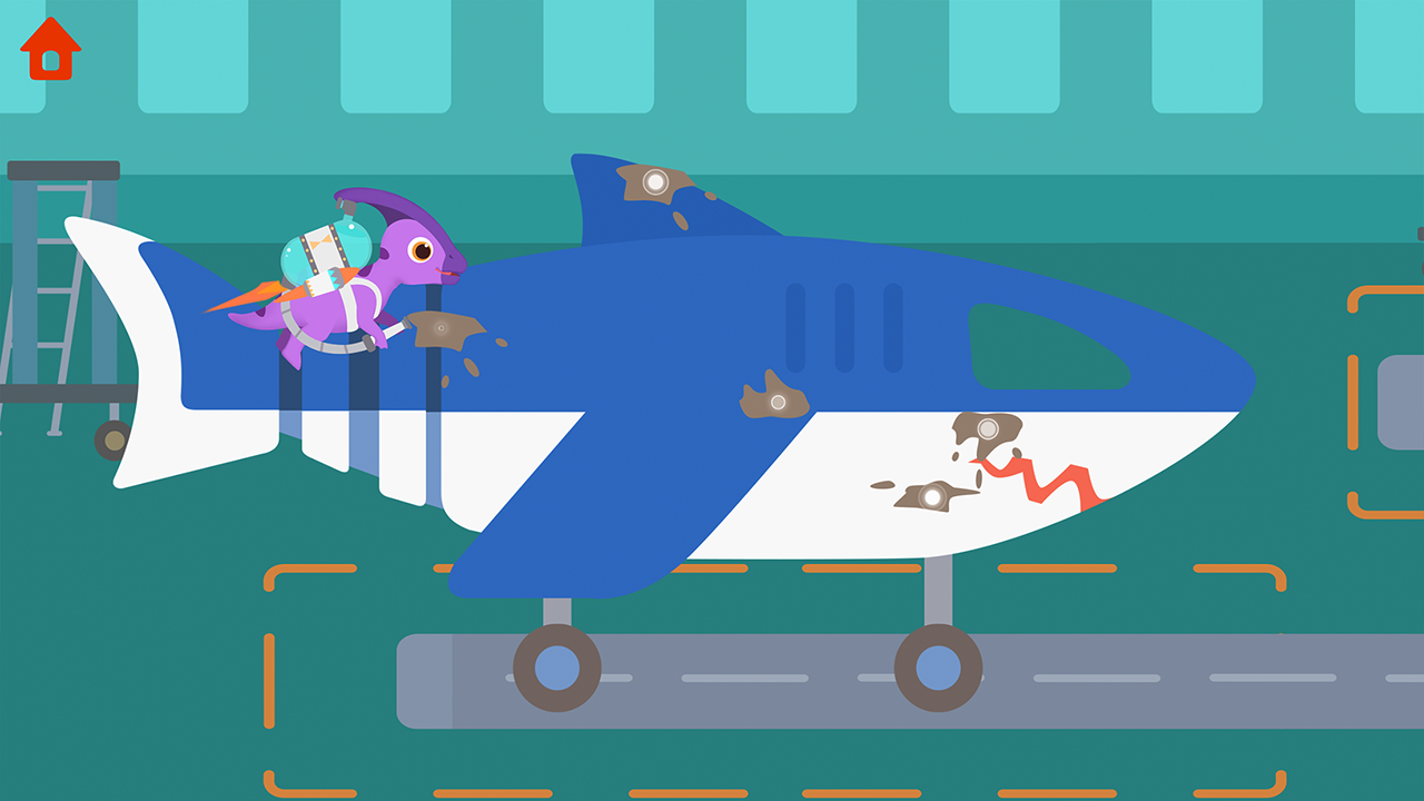 Dinosaur Airport - Flight Games for kids toddlers - App on the Amazon ...