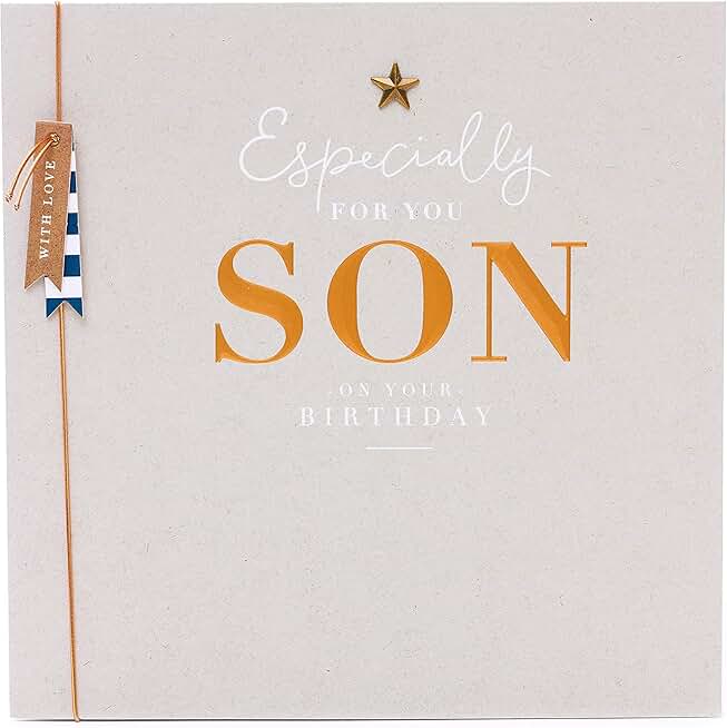 Amazon co uk Son Birthday Card